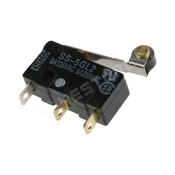 SS-5GL2 / Mikrokapcsoló, SNAP ACTION, mechanizmussal, 125V AC, 5A, SPST-NC (SS-5GL-2 / OMRON ...
