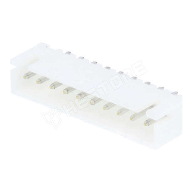 XH-10A / Csatlakozó aljzat, apa, XH, 2.5mm, 10p, THT, 250V, 3A, egyenes - HESTORE - Elektronikai ...