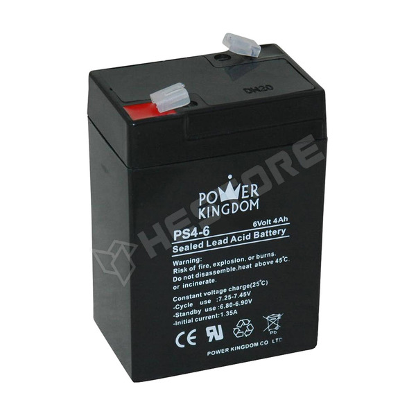6V 4Ah PK / Zselés akkumulátor - HESTORE - Elektronikai alkatrész kis- és nagykereskedelem